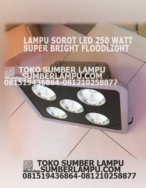 Lampu Sorot LED 250 watt Superbright Floodlight | sumberlampu.com