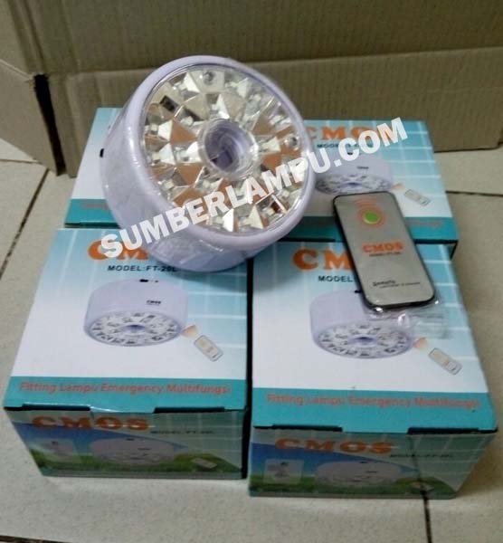 Lampu Emergency LED CMOS FT20L E27 - Toko Sumber Lampu