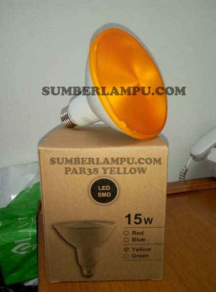 Lampu PAR38 15watt Cahaya Kuning - Toko Sumber Lampu